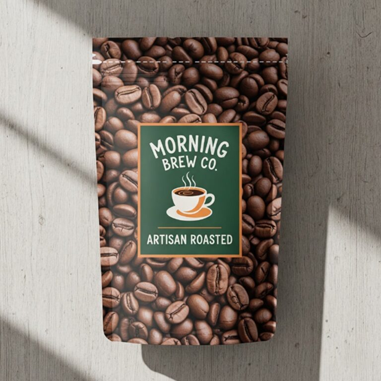 Custom Coffee Polly Bags – Alpha Packages